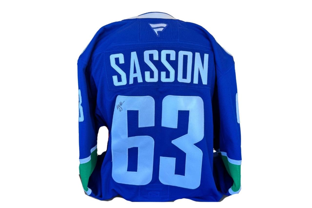 Game Worn & Autographed Sasson Jersey | Powered by Givergy