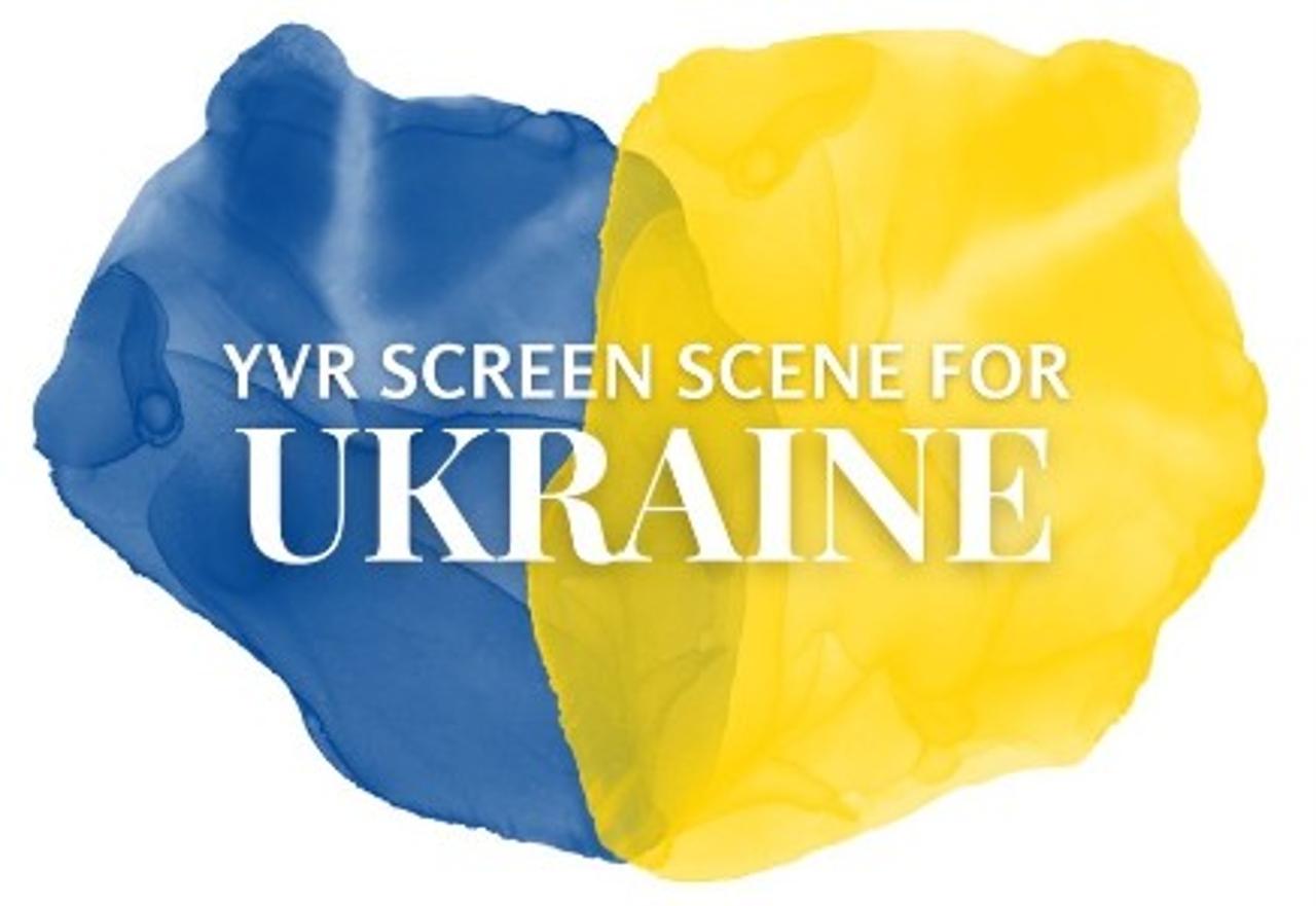 2023 YVR Screen Scene For Ukraine | Powered by Givergy