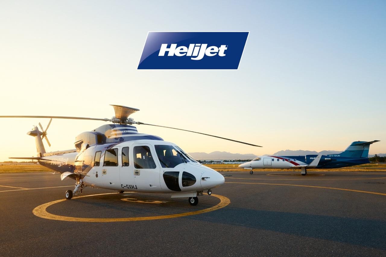 Roundtrip with Helijet | Powered by Givergy