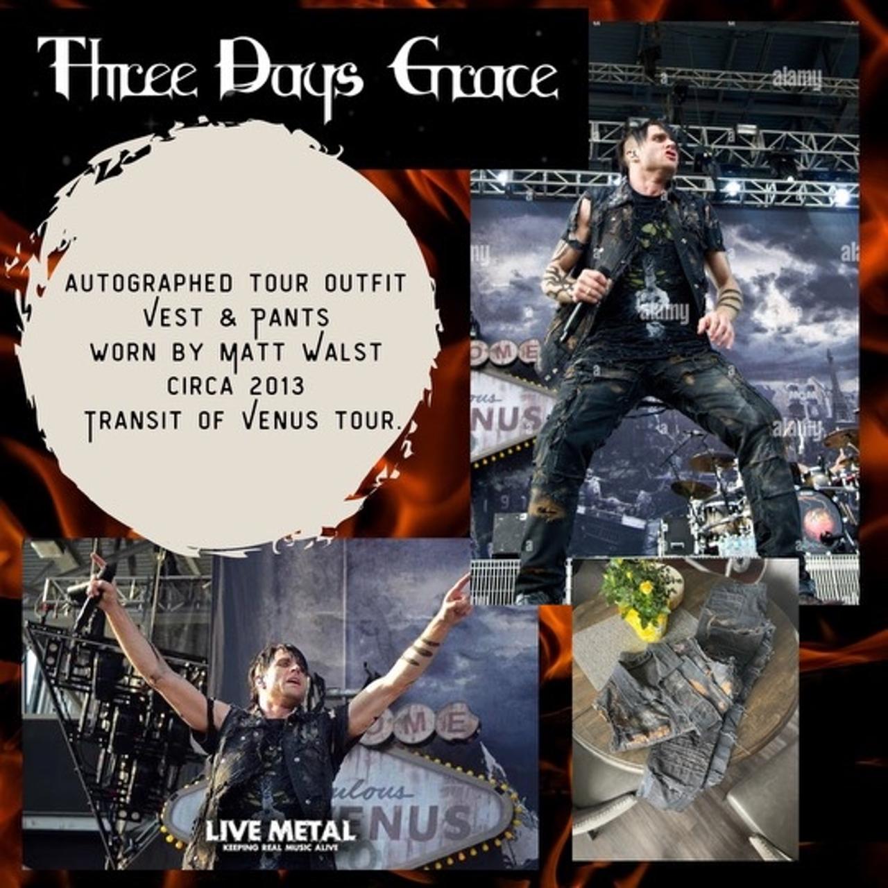 Three Days Grace Matt Walst Tour Outfit | Powered by Givergy