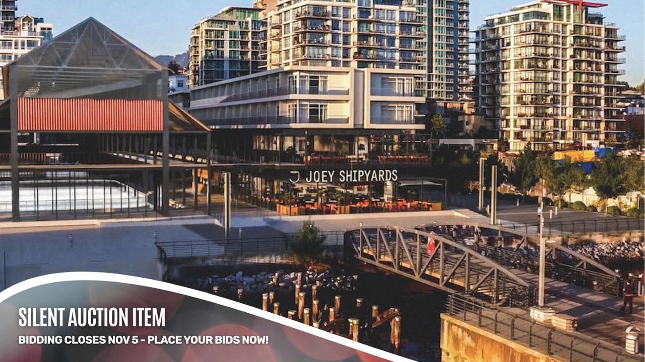 Night to Remember: Joey Shipyards (valued at $600) | Powered by Givergy
