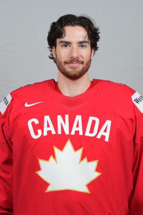 **DYLAN GARAND GAME-WORN TEAM CANADA JERSEY** | Powered by Givergy